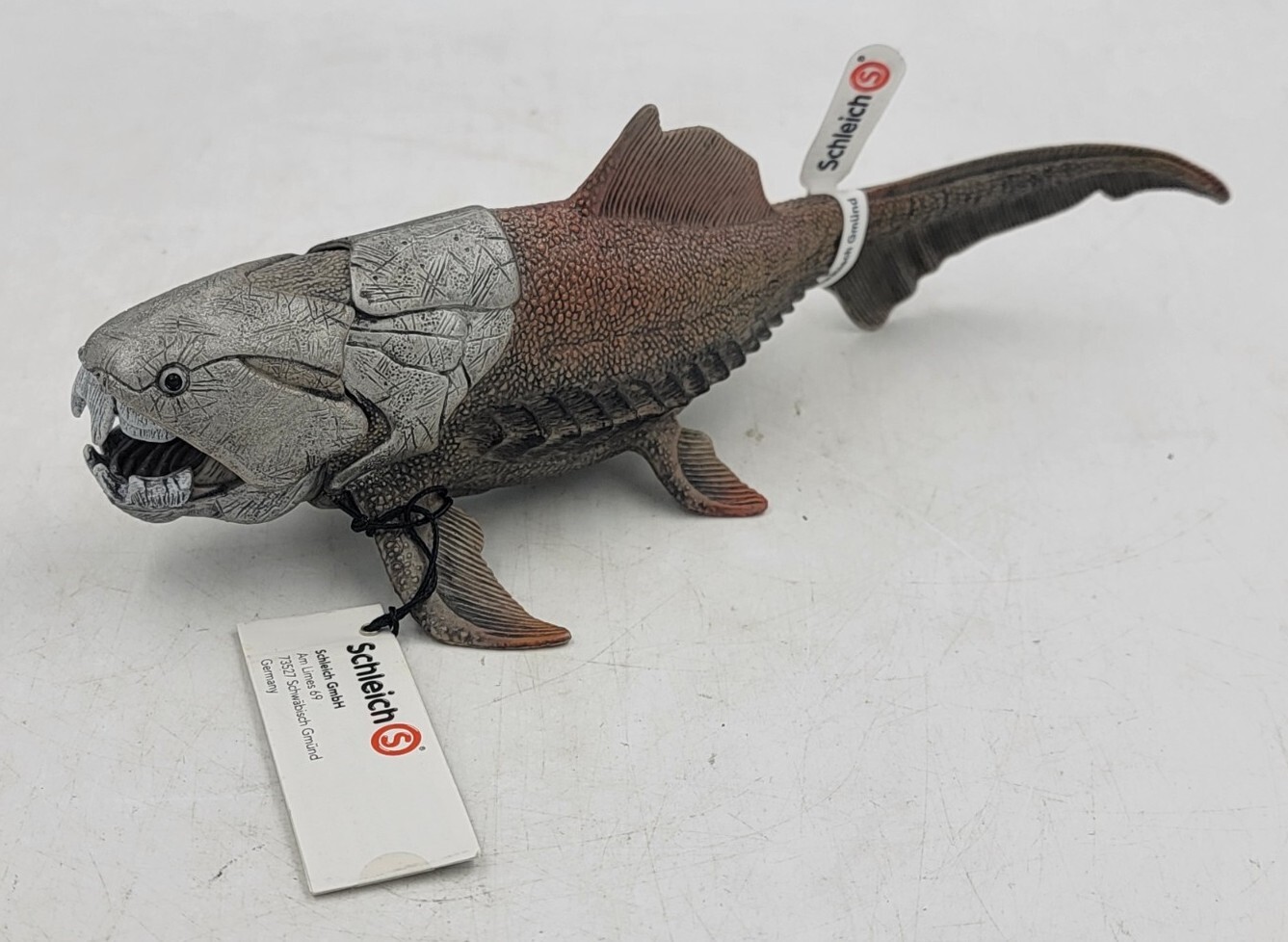 SCHLEICH Dinosaurs Dunkleosteus Dinosaur Toy Figure, Multi-colour ...