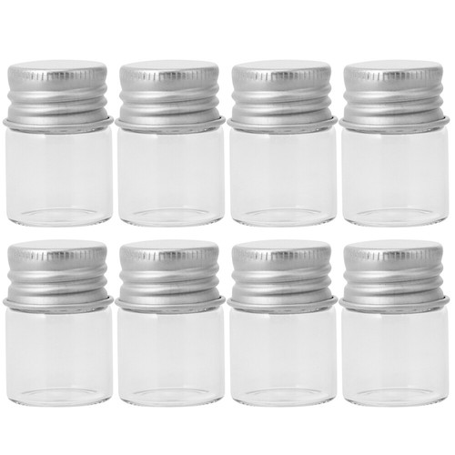 20PCS Glass Sample Jars Small Glass Jars Glass Sample Bottles | eBay