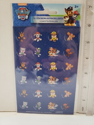 Paw Patrol Sticker Sheets New | eBay