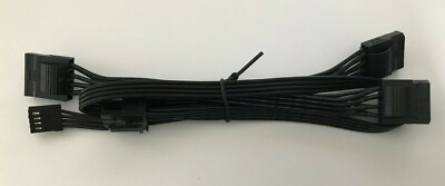 Modular PSU Cables - 6 pin Connector to 3 Molex and 4 Pin Peripheral ...