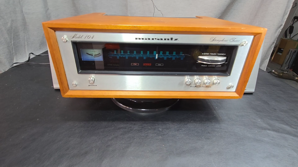 Vintage Marantz Model 104 AM-FM Stereo Tuner VIDEO DEMO! 🎥📺 | eBay