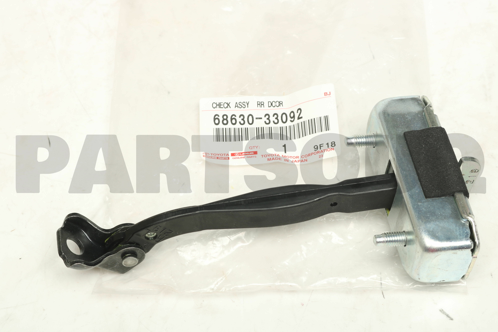 6863033092 Genuine Toyota CHECK ASSY RR DOOR 68630-33092 | eBay