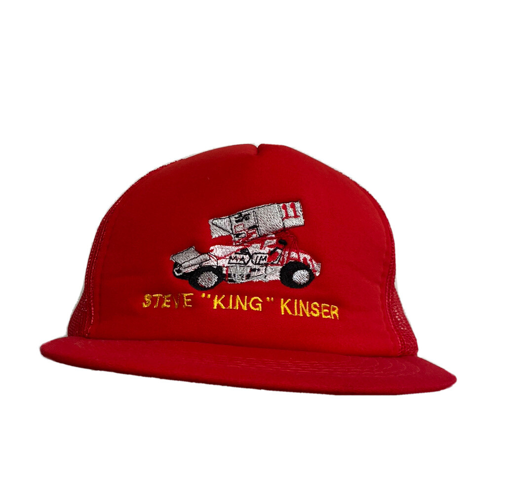 Vintage Steve “King” Kinser Sprint Racer Trucker Snapback Hat | eBay
