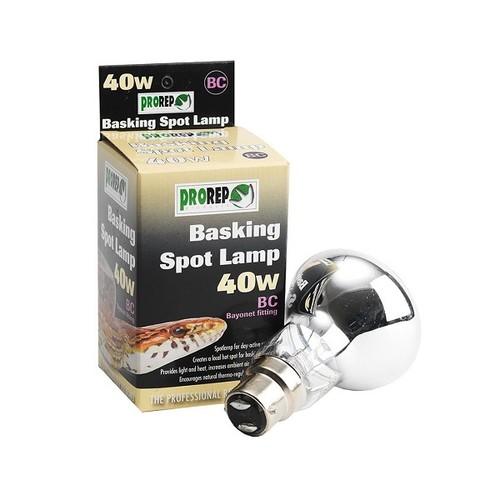 ProRep Reptile Light Bulb Heat Basking Lamp - Bayonet or Screw Fitting ...
