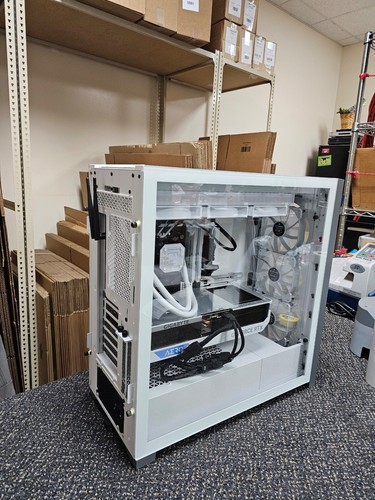 Barely Used Custom Built White PC 4080 Graphics Card | eBay