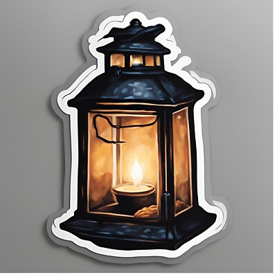 Lantern Sticker 3”x2" | eBay