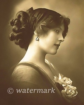 Ziegfeld Girl Glamour Photo – 8x10 - Vintage 1920s Flapper Era | eBay