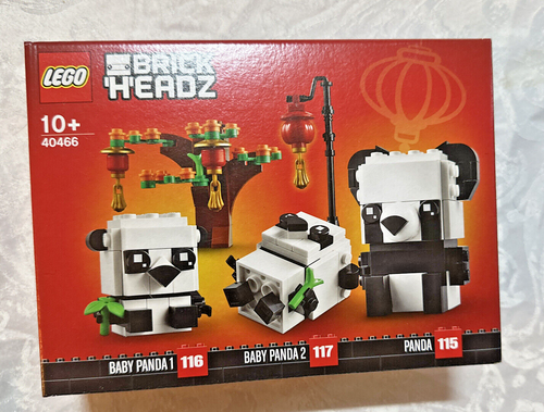 LEGO BrickHeadz 40466 ¤ Les pandas du Nouvel An chinois ¤ Set Neuf ...