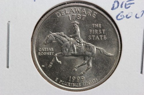 1999-P Delaware State Quarter Spitting Horse Mint Error 2Q6E | eBay