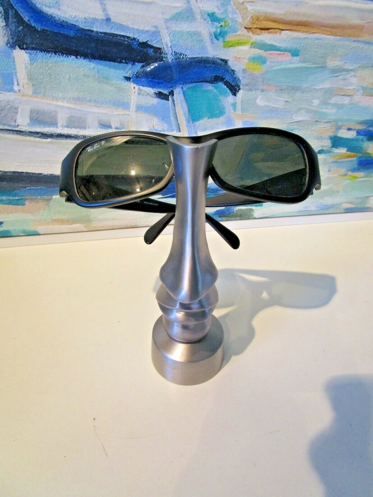 Unisex RAY BAN Sunglasses NEW Predator Matte Black Frame Green Lens ...