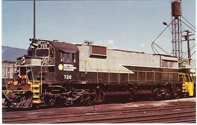 BRITISH COLUMBIA RWY. # 720 at the North Vancouver yards in 1975 | eBay