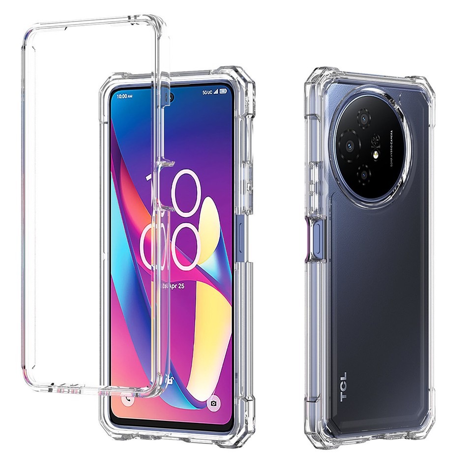 For TCL 50 XL 50XL 5G Phone Case 2 Layer Shockproof Corners TPU Bumper ...