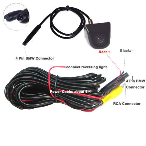 HD CCD Car Rearview Camera Backup 170° Backup Parking Reverse Camera ...