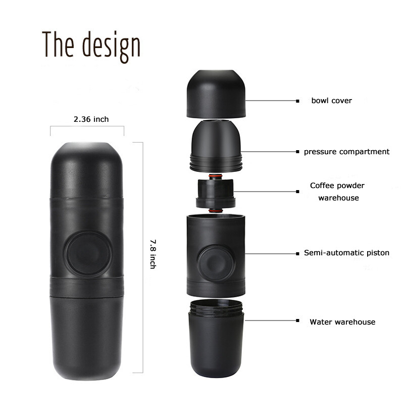 70ml Manual Portable Coffee Maker Handheld Coffee Machine for Travel | eBay