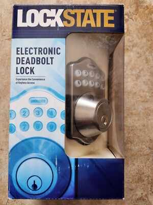 Lockstate Electronic Deadbolt Lock | eBay