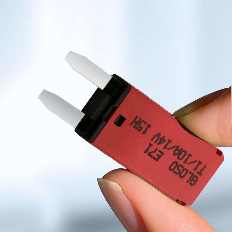 DC 10 PCS 10 Amp Auto-Reset ATM Mini Circuit Breaker （10A-30A） Blade ...