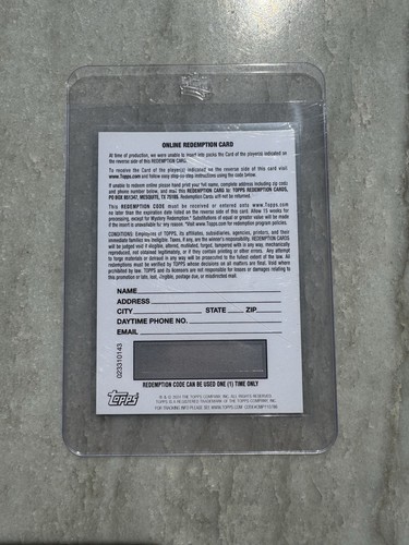 2025 Topps Larry David Autograph Red Parallel Redemption | eBay