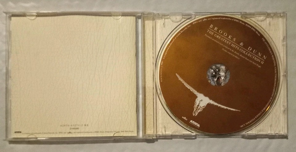 🎶 🎙 BROOKS & DUNN THE GREATEST HITS COLLECTION II CD COMPACT DISC ...