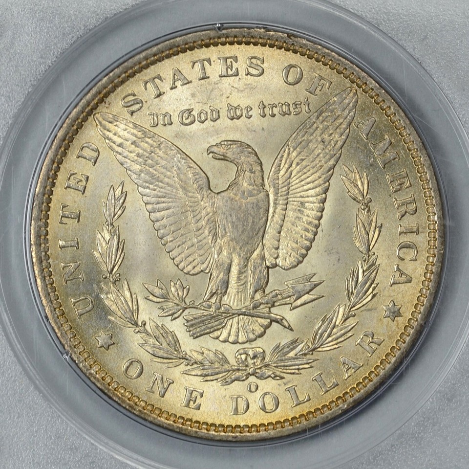 1888-O PCGS MS64 * Better Date Rattler Holder * #6070736 | eBay