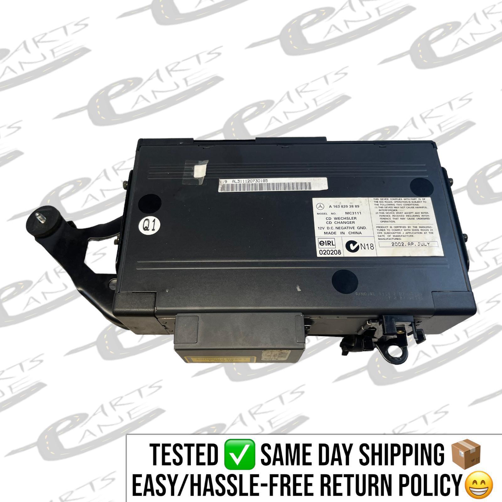 98-05 Mercedes W163 ML320 ML500 6 Disc CD Changer Player Radio A/V ...