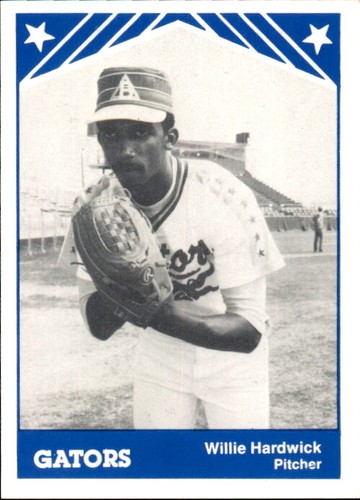 1983 Beaumont Golden Gators TCMA #18 Willie Hardwick Berkeley ...