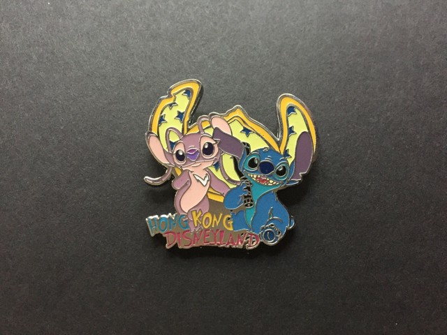 HKDL Stitch & Angel RARE Disney Pin 87646 | eBay