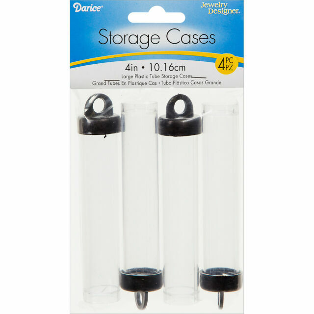 Darice Plastic Storage Tubes - 208679 for sale online | eBay
