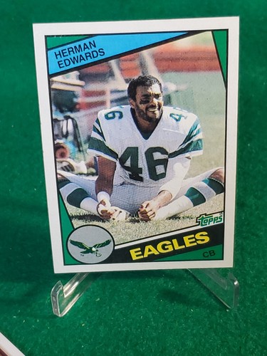1984 Topps Football #327 Herman Edwards Philadelphia Eagles San Diego ...