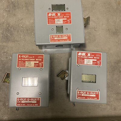 Electrical Meters - E-Mon D-Mon
