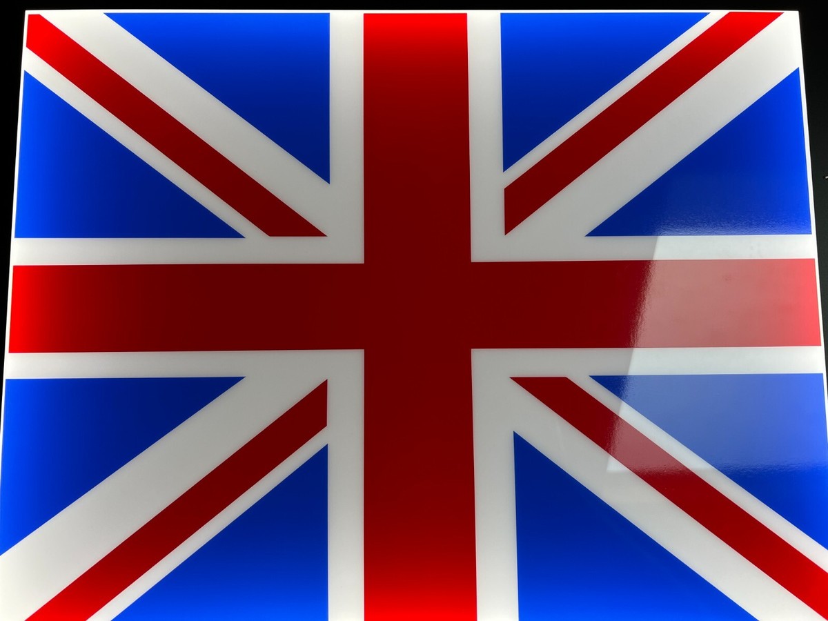 Union Jack Square Hand Embroidered Navy Union Jack Square Cushion