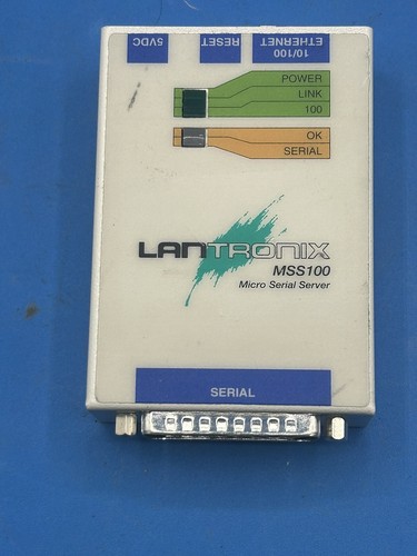 LANTRONIX MSS100 MICRO SERIAL SEVER MSS_21365F | eBay