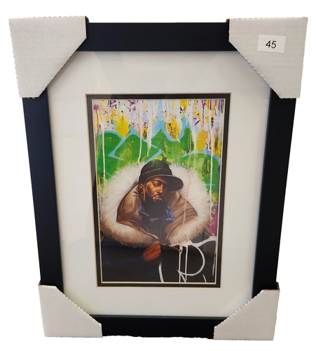 B-Boy I by Frank Morrison (18.25x14.25 inches, Double Matted, Black ...
