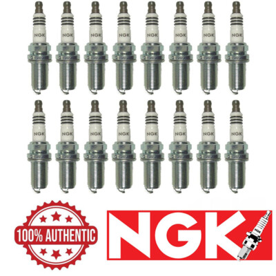 NGK LFR5AGP #5018 Set of 16 Spark Plugs 2009+ 5.7L 6.4L Hemi Dodge Jeep ...