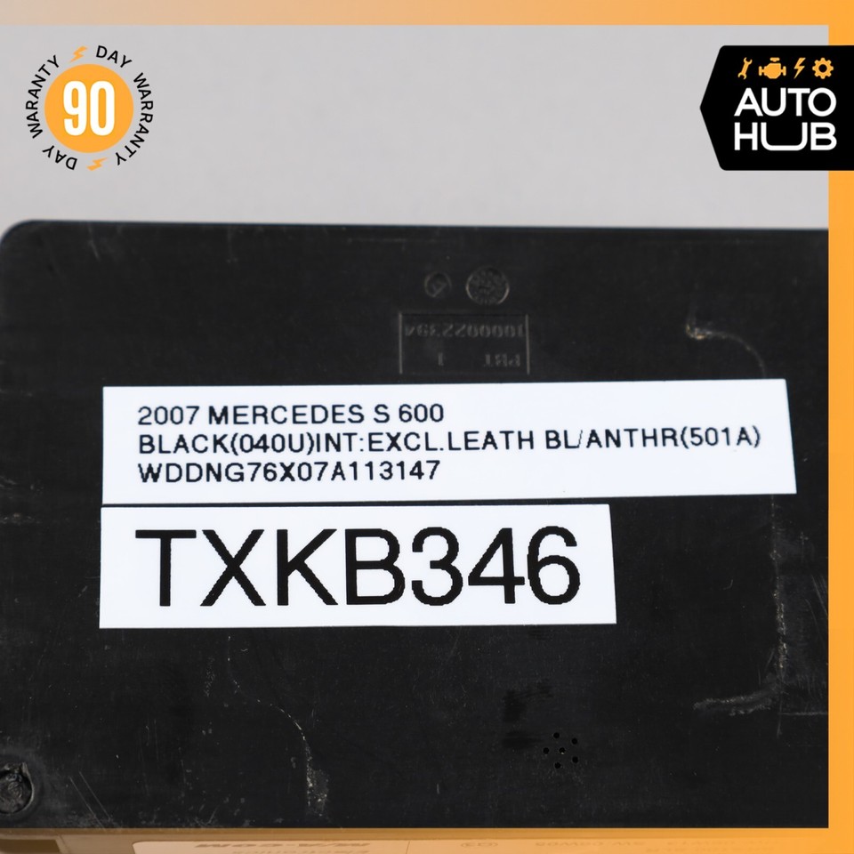 Mercedes W221 S600 S63 CL550 Bumper Blind Spot Radar Distance Sensor ...