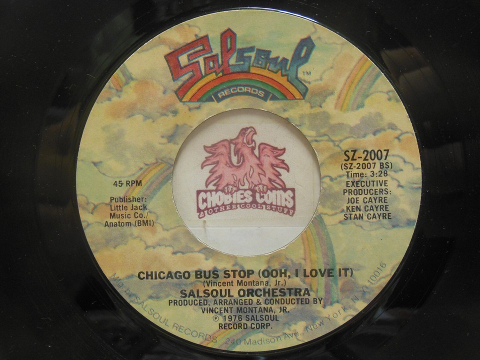 Salsoul Orchestra – You're Just The Right Size /Chicago Bus Stop, 45 ...