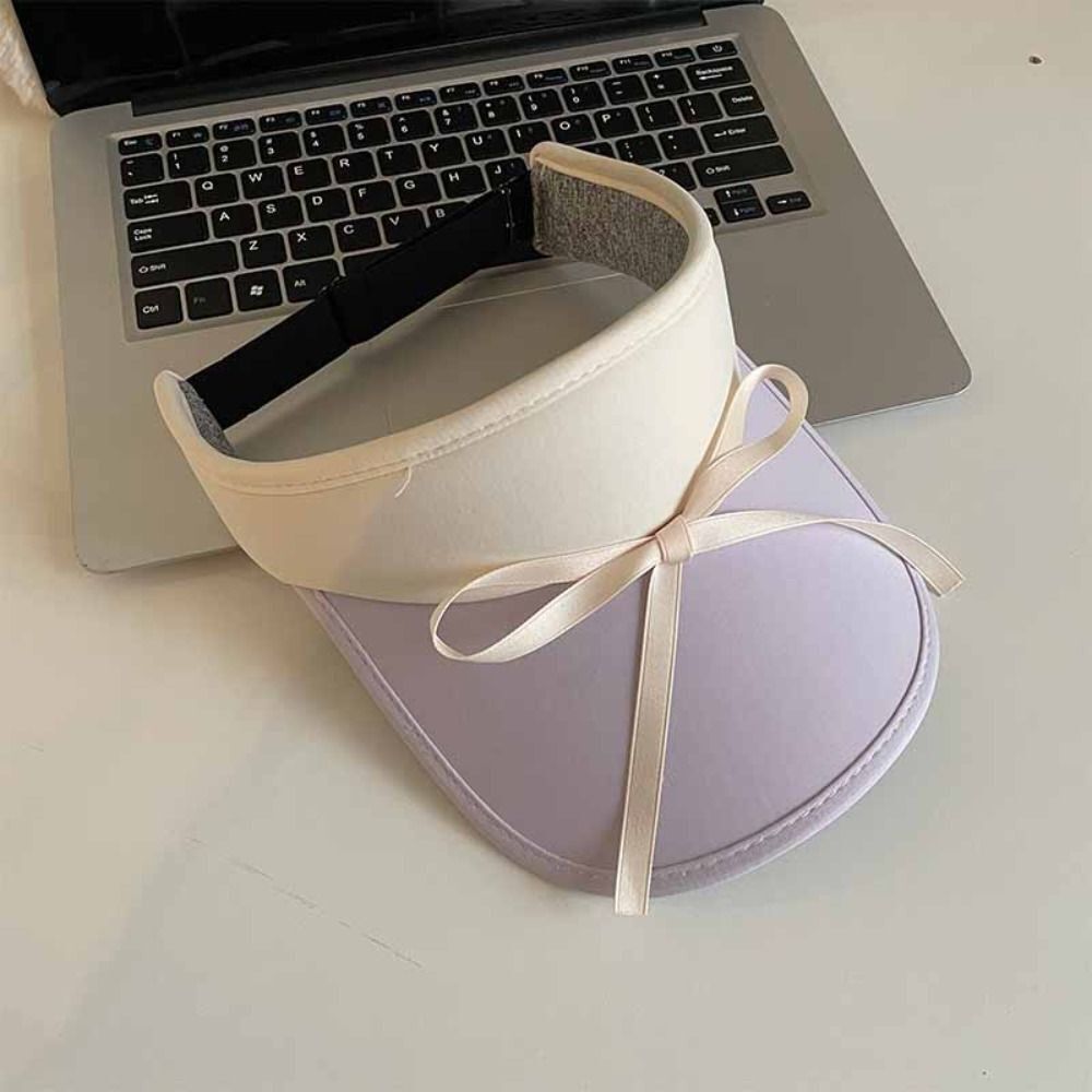 Sun Protection Empty Top Cap Breathable Sun Visor Hat Sunscreen Cap ...