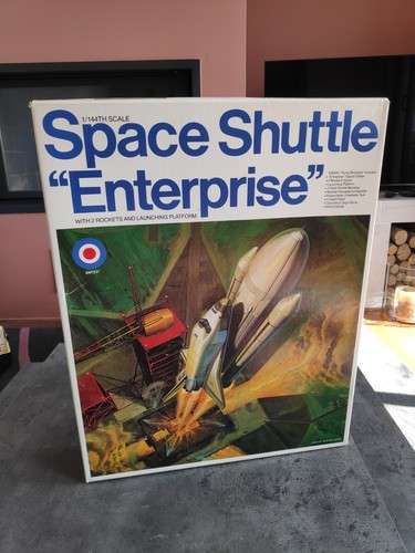 1/144 ENTEX 8529 KIT MAQUETTE NAVETTE SPATIALE SPACE SHUTTLE ENTERPRISE MIB | eBay