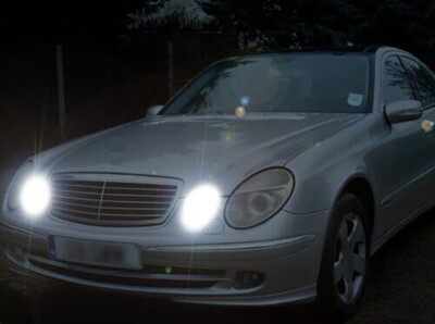 2 PCS For E Class W211 S211 Side Light Cool WHITE LED Bulbs Canbus ...