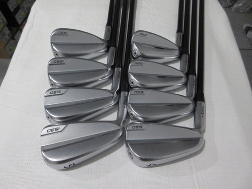 Left-Handed Ping i530 Iron Set - 4-PW, UW - Regular Flex Graphite - Red ...