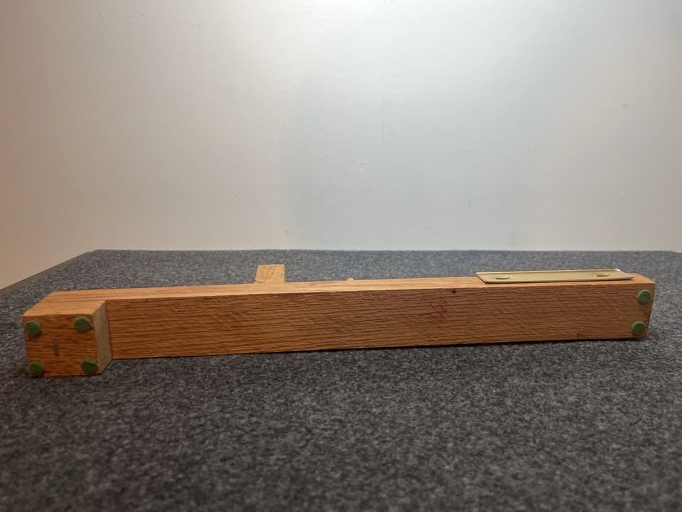 Vintage Wooden Inertia Impact Tool Sliding Block Mechanical Device ...
