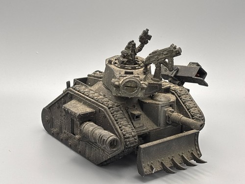 Warhammer 40K Leman Russ Demolisher – 2nd Ed OOP – Commander & Dozer ...