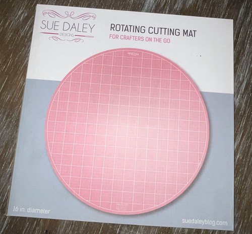 Sue Daley, Rotating Cutting Mat, 16” Round, Pink | eBay
