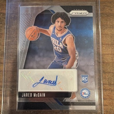 2024-25 Panini Prizm Jared McCain Rookie Signatures Autograph #RSI-JMC ...