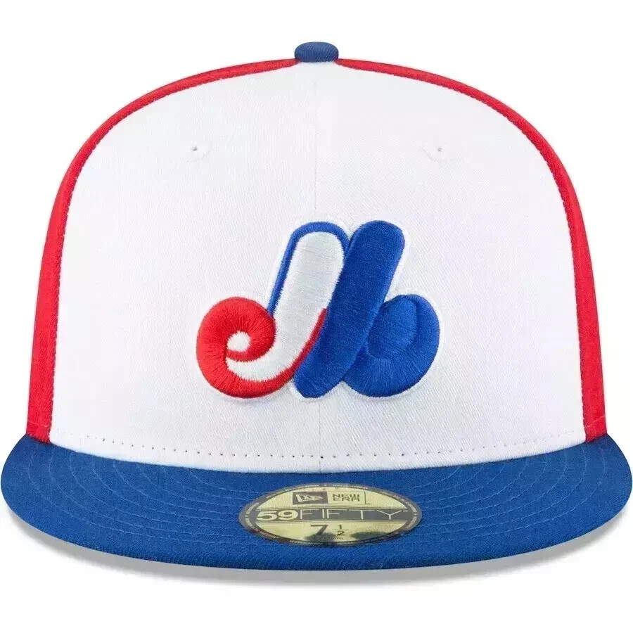 New Men's MLB Casual Solid Color 59FIFTY Fitted Baseball Cap-5950 cap ...
