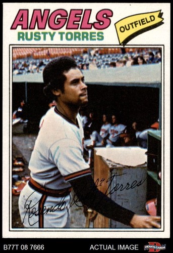 1977 Topps #224 Rusty Torres Angels 7.5 - NM+ | eBay