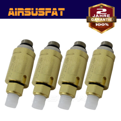 4x Für Audi Q7 VW Touareg Cayenne Luftfederung Restdruckventil Satz ...