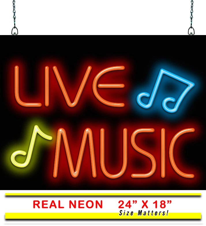 Live Music Neon