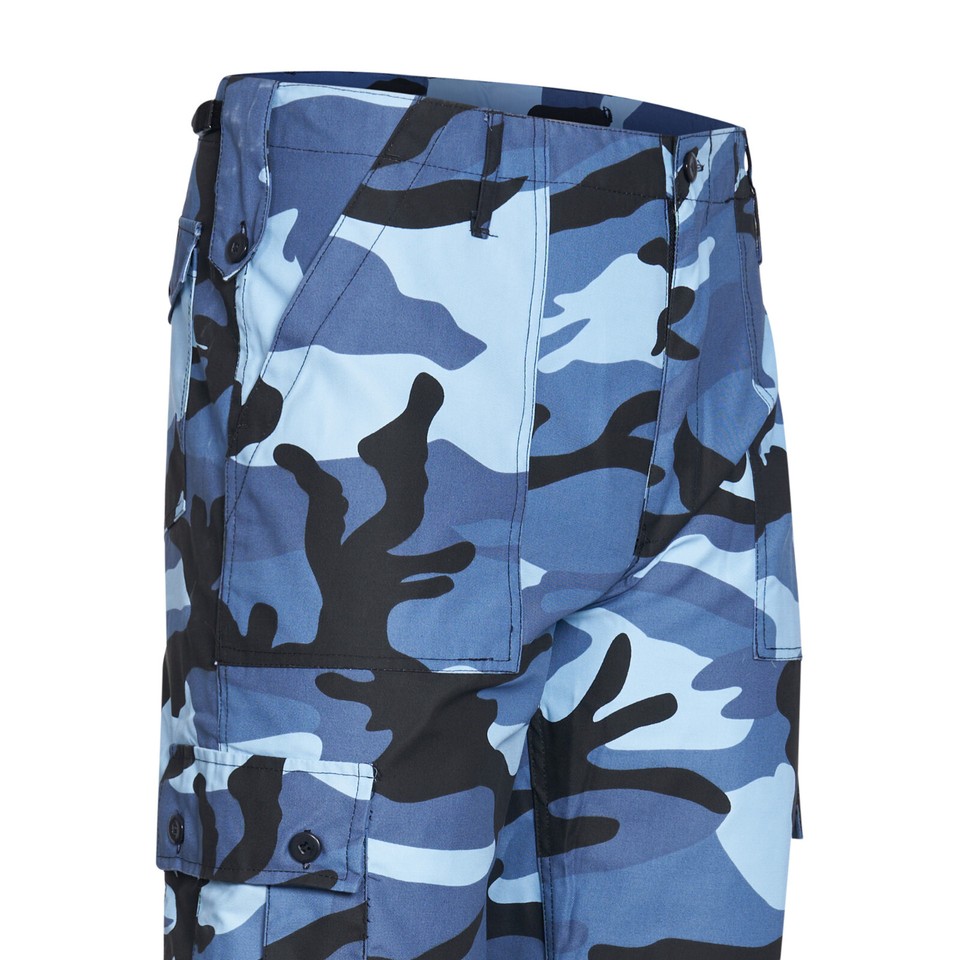 Combat Trouser US Army Military M65 Style Camo Cargo BDU SAS Ranger ...