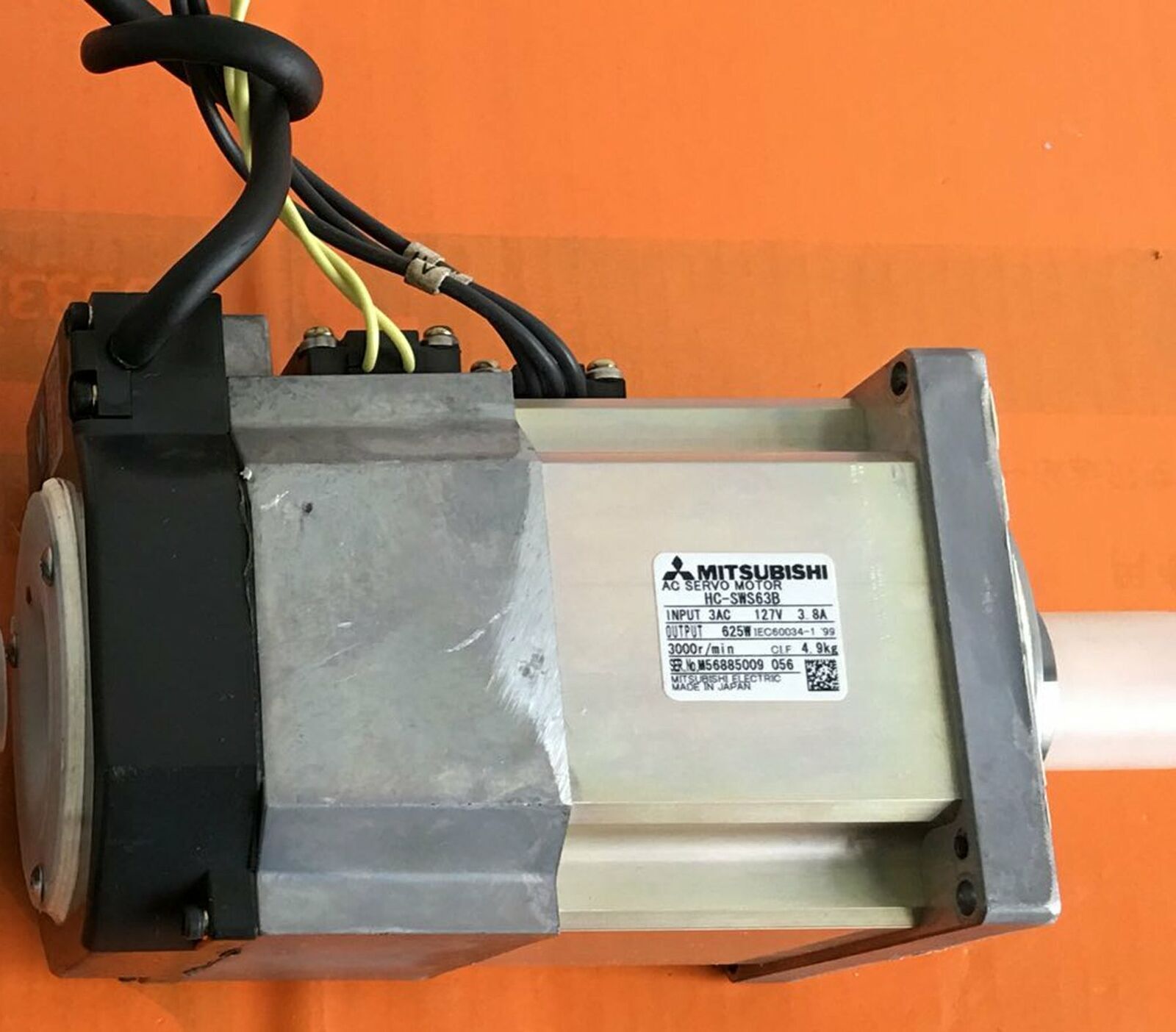 Mitsubishi Used empty axis servo motor HC-SWS63B Tested In Good ...