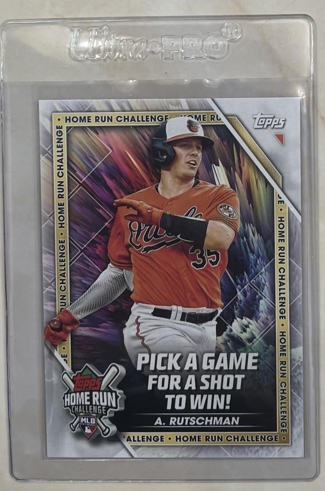 2023 Topps Series 1 - Home Run Challenge Code Card Adley Rutschman #HRC ...